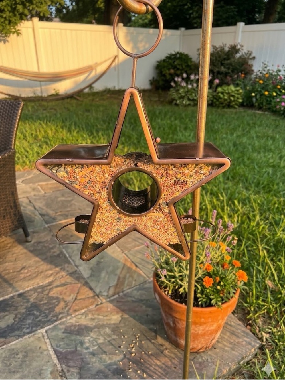 Belavi | Other | Belavi Star Shaped Hanging Bird Feeder | Poshmark
